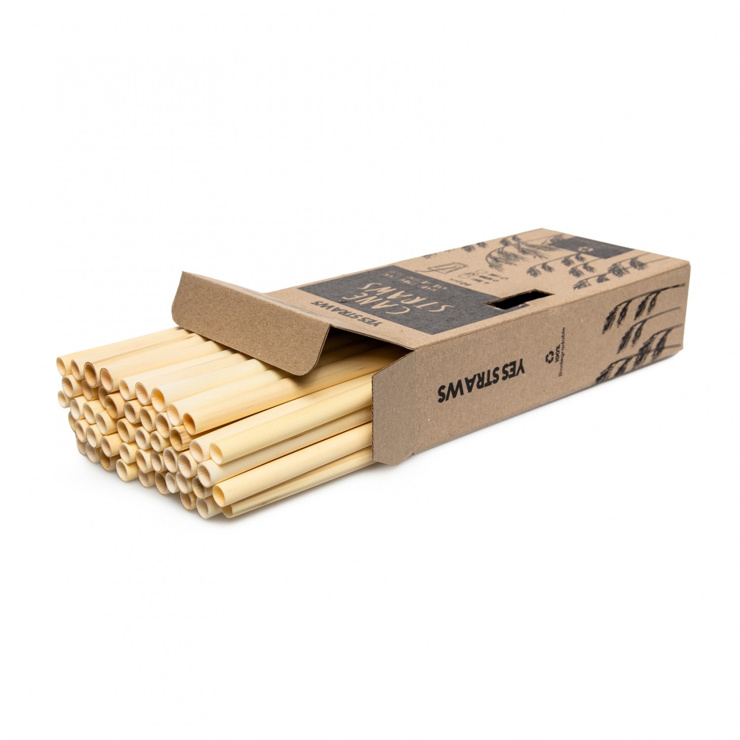 Classic Straws 8″ Medium Retail Packs – The Cane Straw Co
